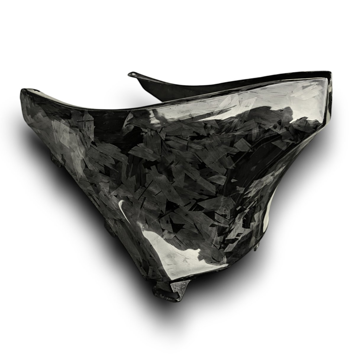 Piaggio ZIP Custom flakes Forged Carbon Motorscherm – Piaggio Carbon
